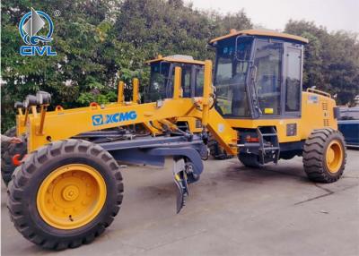 China new  Motor Graders  100HP GR1003 Small Road Grader WEICHAI engine yellow colour for sale