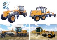 China new  Motor Graders  100HP GR1003 Small Road Grader WEICHAI engine yellow colour for sale