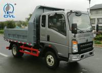 China Homan 4x2 Tipper Truck 4-5tons Light Dump Truck Colour Optional Engine for sale
