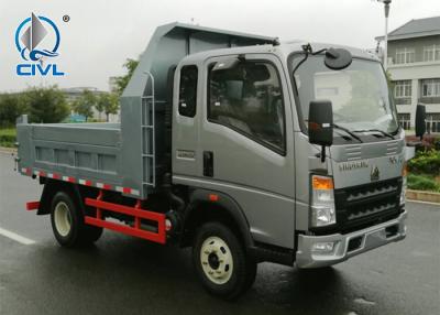 China Homan 4x2 Tipper Truck 4-5tons Light Dump Truck Colour Optional Engine for sale