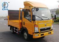 China Homan  8 Tons Cargo Truck 4x2 Light Duty Flatbed Truck ENGINE 140HP/154hp for sale
