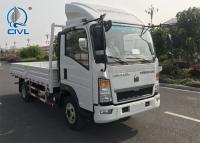 China Homan  8 Tons Cargo Truck 4x2 Light Duty Flatbed Truck ENGINE 140HP/154hp for sale