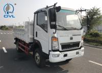 China Homan  10 Tons Cargo Truck 4x2 Medium Duty Flatbed Truck ENGINE 140HP/154hp for sale