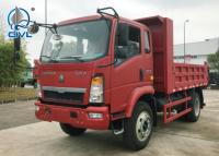 China Homan 4x2 Tipper Truck 6-8 tons Light Dump Truck Colour Optional 116hp for sale