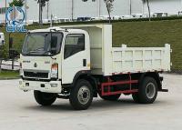China Homan 4x2 Tipper Truck 6-8 tons Light Dump Truck Colour Optional 116hp for sale