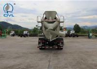 China 4X2 Light Cement Mixer Truck 4cbm Howo Concrete Mixing Truck 130hp for sale