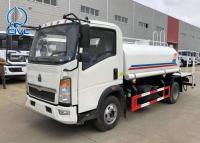 China 5m3 4x2 Water Sprinkler Truck 116hp Engine Light Sprinkler Truck for sale