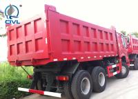 China 6x4 EuroII Heavy Duty Dump Truck 10 Wheels 371HP LHD 20-30tons sand tipper truck for sale