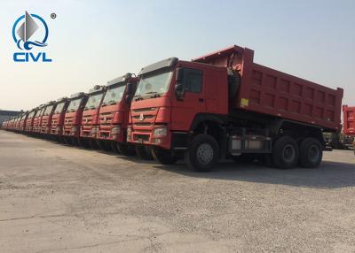 China 6x4 EuroII Heavy Duty Dump Truck 10 Wheels 371HP LHD 20-30tons sand tipper truck for sale