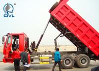 China 6x4 EuroII Heavy Duty Dump Truck 10 Wheels 371HP LHD 20-30tons sand tipper truck for sale