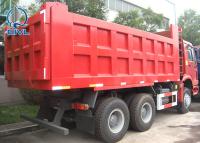 China 6x4 EuroII Heavy Duty Dump Truck 10 Wheels 371HP LHD 20-30tons sand tipper truck for sale