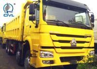 China Howo 8x4 Dumper  New Tipper Truck 371hp Euro II Engien /30-40 tons sand dump truck for sale
