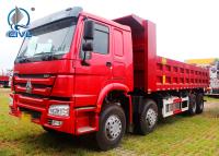 China Howo 8x4 Dumper  New Tipper Truck 371hp Euro II Engien /30-40 tons sand dump truck for sale