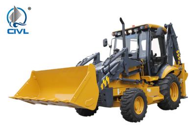 China 3 Ton Backhoe Loader Tractor CIVLXC870HK Backhoe Loader 82kw Engine for sale