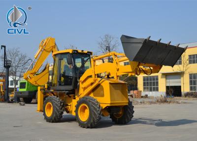 China Backhoe Loader Mini Tractor With Bucket for Farm for sale