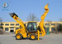 China Backhoe Loader Mini Tractor With Bucket for Farm for sale