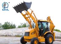 China Backhoe Loader Mini Tractor With Bucket for Farm for sale