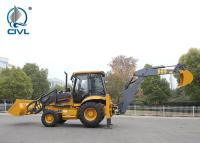 China 82kw Backhoe Loader With Loader And Excavator H-Type Outriggers for sale