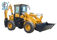 China Backhoe Loader / Small Utility Loader Excavator 5.4tons 76kw for sale