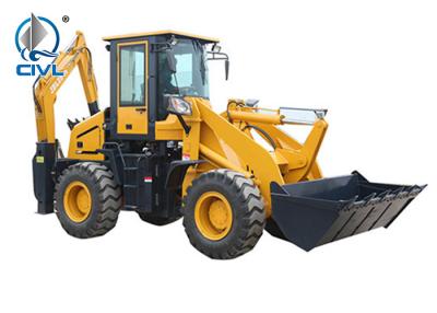 China Backhoe Loader / Small Utility Loader Excavator 5.4tons 76kw for sale