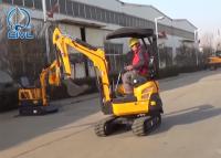 China 10 Kw Engine Excavator / 1.6 Ton Hydraulic Crawler Tailless Excavator for sale