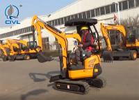 China 10 Kw Engine Excavator / 1.6 Ton Hydraulic Crawler Tailless Excavator for sale