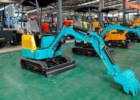 China 1.5tons 11kw Mini Engine Excavator With 0.04cbm Bucket Capacity Crawler Tailless for sale