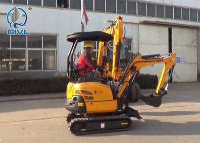 China 2tons 22HP 16KW Mini Engine Excavator With 0.045cbm Bucket Capacity for sale