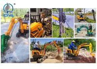 China 2tons 22HP 16KW Mini Engine Excavator With 0.045cbm Bucket Capacity for sale