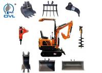 China 3 Tons 19KW Hydraulic Crawler Excavator With 0.06cbm Bucket Capacity for sale
