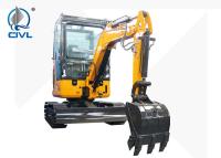 China 3 Tons 19KW Hydraulic Crawler Excavator With 0.06cbm Bucket Capacity for sale