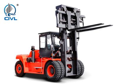 China 140 Kw Engine Forklift Truck 16 Ton Heavy Diesel Forklift 3.5m Lift Height for sale