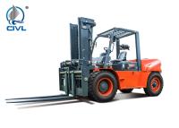 China 140 Kw Engine Forklift Truck 16 Ton Heavy Diesel Forklift 3.5m Lift Height for sale