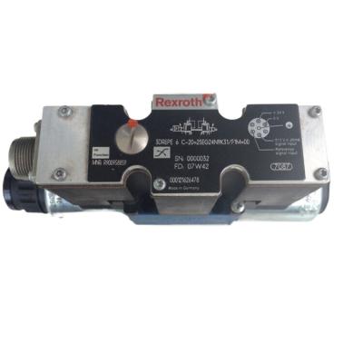 China Rexroth Solenoid Valve 3DREPE6C-20 25EG24N9K31 F1M=00 Cast Iron Bule And Sliver 24 V DC Hydraulic Oil for sale