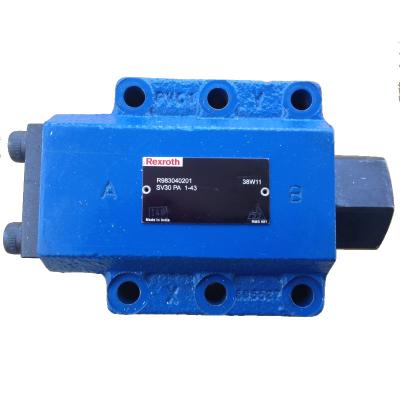 China Rexroth Direction Valve SV30PA1-43 Blue And Silver 315 Bar 60 L/Min Safety for sale