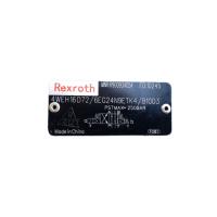 China Precision Efficiency Rexroth Solenoid Valve 4WEH16D72 6EG24N9ETK4 B10D3 for sale