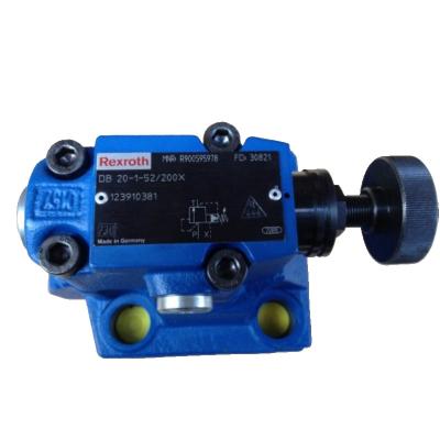 China Rexroth Overflow Valve DB20-1-52 200X Blue 14 To 35MPa Safe Cast Iron Fast Response Simple Structure for sale