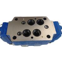 China Rexroth Direction Valve 4WEH16E7X/6EG24N9ETK4/B10 Blue High Pressure 280 Bar 24V DC High Flow Capacity 300 Liters/Minute for sale