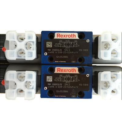 China Rexroth Direction Valve 4WRE6E08-22/G24K4/V For Industrial Hydraulic Systems for sale