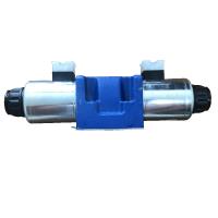 China Rexroth Solenoid Valve Blue 4WE10E5X/EG24N9K4/M Flexibility Versatility 350 Bar High Flow Rate Direct-Acting Design for sale