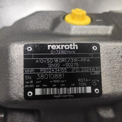 China High-Performance Rexroth Plunger Pump A10VSO 18 DR1 31R-PPA12N00 -SO275 For Hydrostatic Drives In Open Circuit Hydraulic Systems for sale