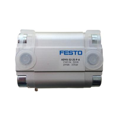 China Festo ADVU-32-25-P-A Hydraulic Cylinder Long Service Life High-precision Control 100% New for sale