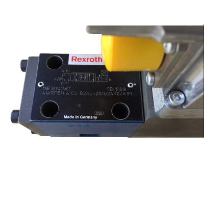 China Rexroth Direction Valve 4WRPEH6C4B24L-2X/G24K0/A1MN9K31/F1M Blue Good Safety High Response Speed Simplify System Design for sale