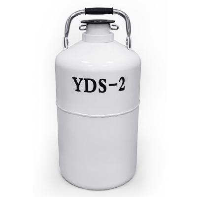China Semen Storage Liquid Ntirogen Container Aluminum Liquid Nitrogen Tank for sale