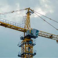 China telescopic Yellow Small Tower Crane 10 Tom for sale