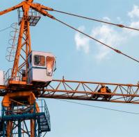 China 60m jib flat top Tower Crane 8 ton for sale