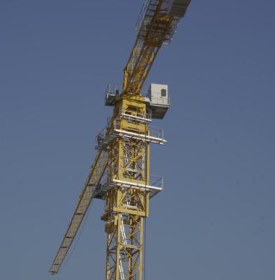 China 60m jib flat top Tower Crane 8 ton for sale