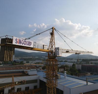 China Lifting Machinery Travelling Tower Crane 6 Tonne for sale