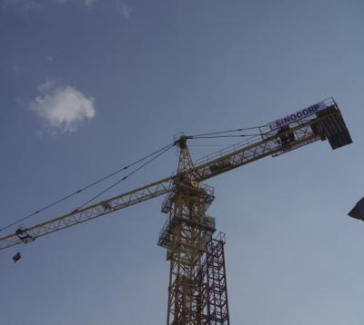 China QTZ7040-16 16T hammer head Tower Crane 90m/min QTZ7040-16 for sale