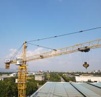 China Hammerhead 25T Tower Crane 7550-25 For Heavy Duty Jobs for sale